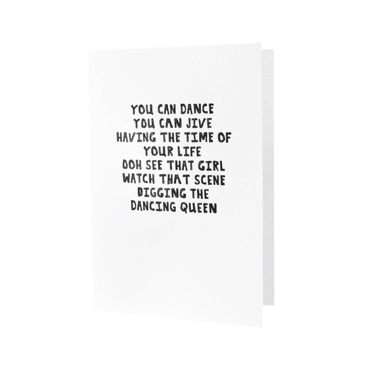 Dancing Queen Card – Cameron Marks